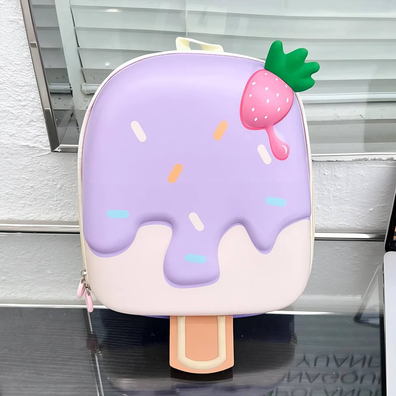 Cute 3D Ice Cream Backpack for Kids – KidKitIndia