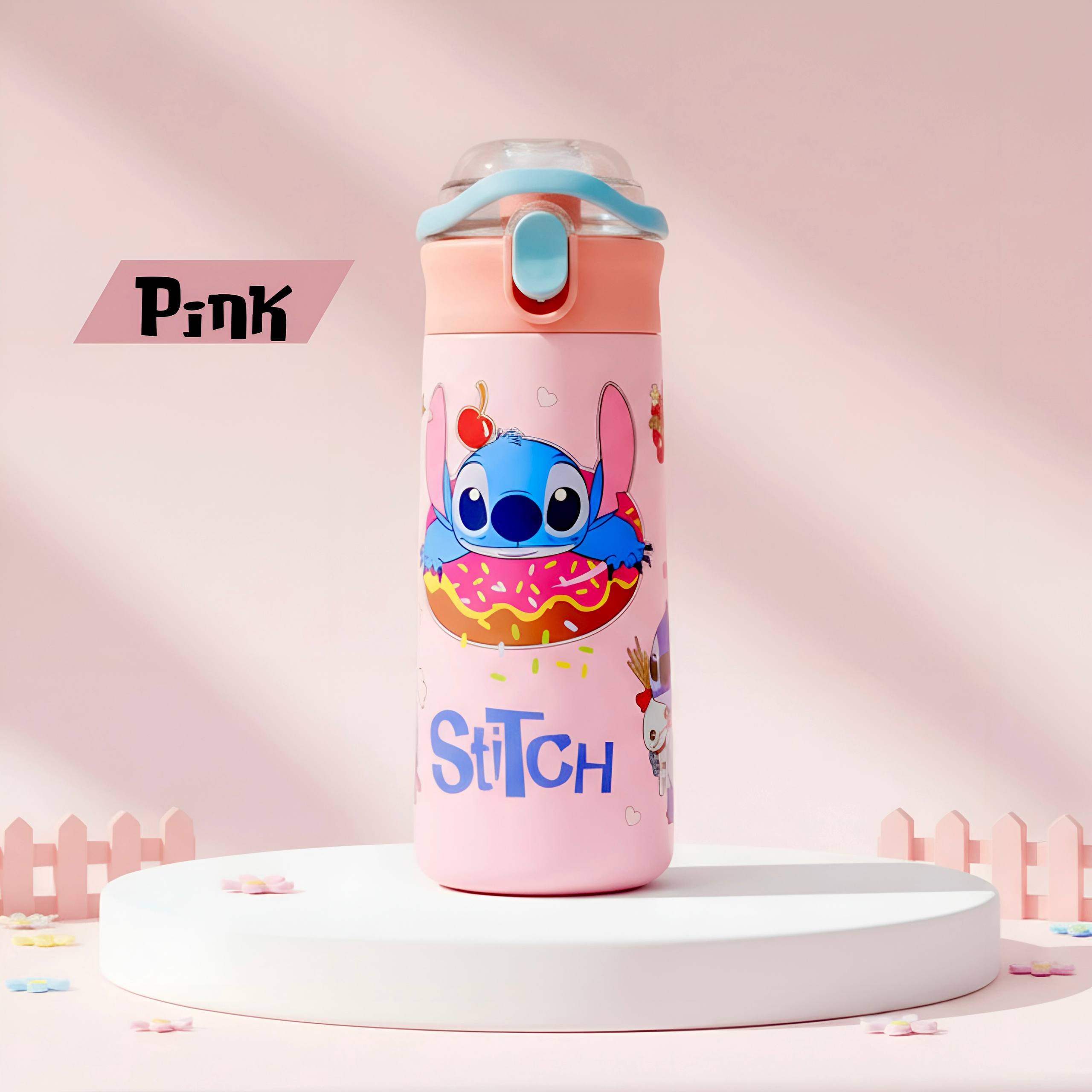 Disney Stitch Insulated Kids Bottle – KidKitIndia